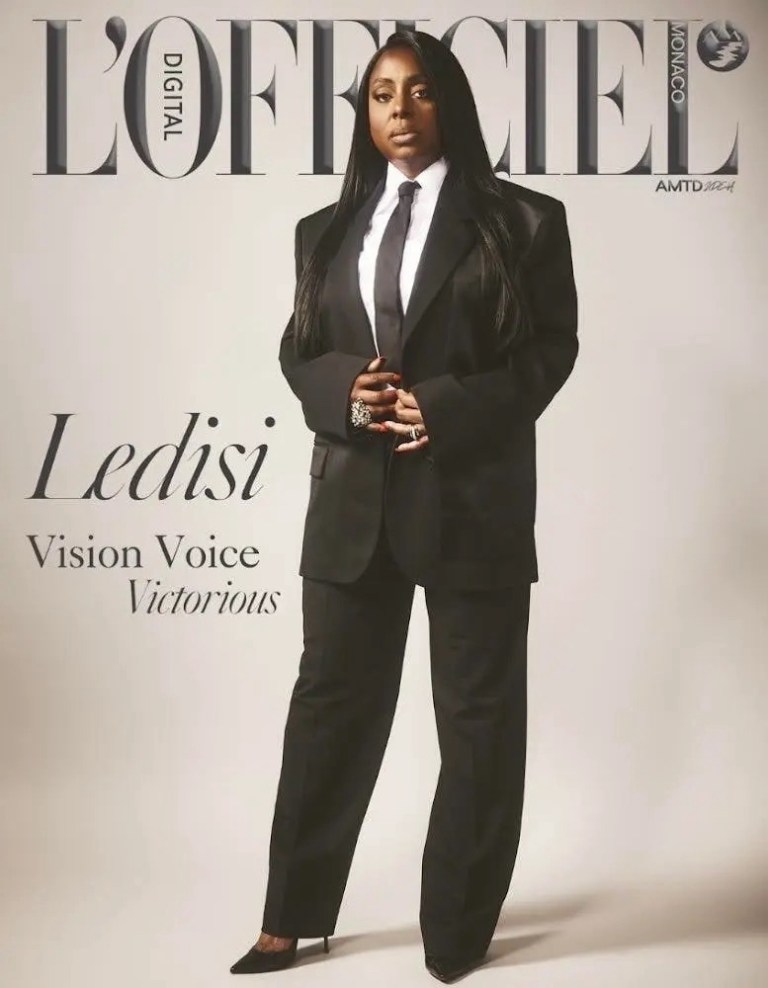 GRAMMY AWARD-WINNER LEDISI SHINES ON THE OCTOBER DIGITAL COVER OF L ‘OFFICIEL MONACO MAGAZINE ...
