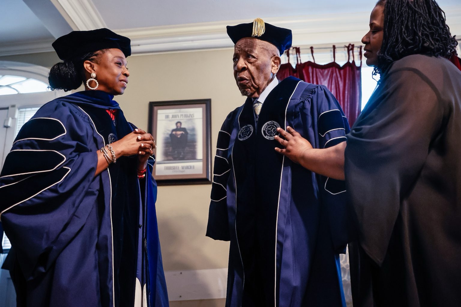 Jackson State Honors Dr. John M. Perkins With Honorary Doctorate in ...